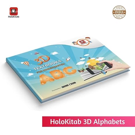HoloKitab 3D ABC Augmented Reality Book: An Interactive Alphabets Lear ...