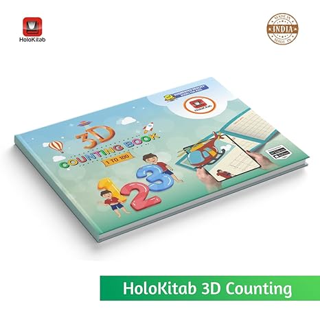 HoloKitab Full Kit Combo of 4 Books of Interactive Augmented Reality 3 ...
