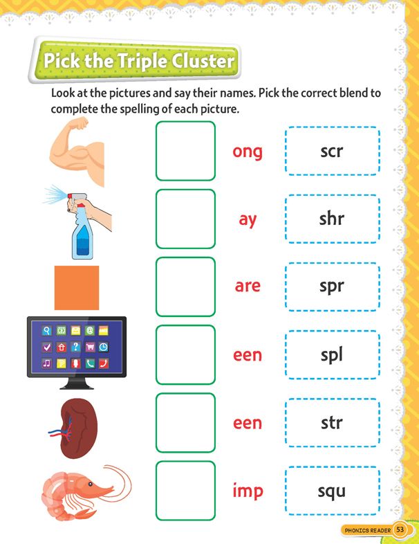 Phonics Reader - 4 (Blends and Combination Sounds) – Cretto
