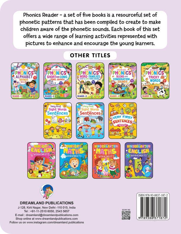 Phonics Reader - 4 (Blends and Combination Sounds) – Cretto