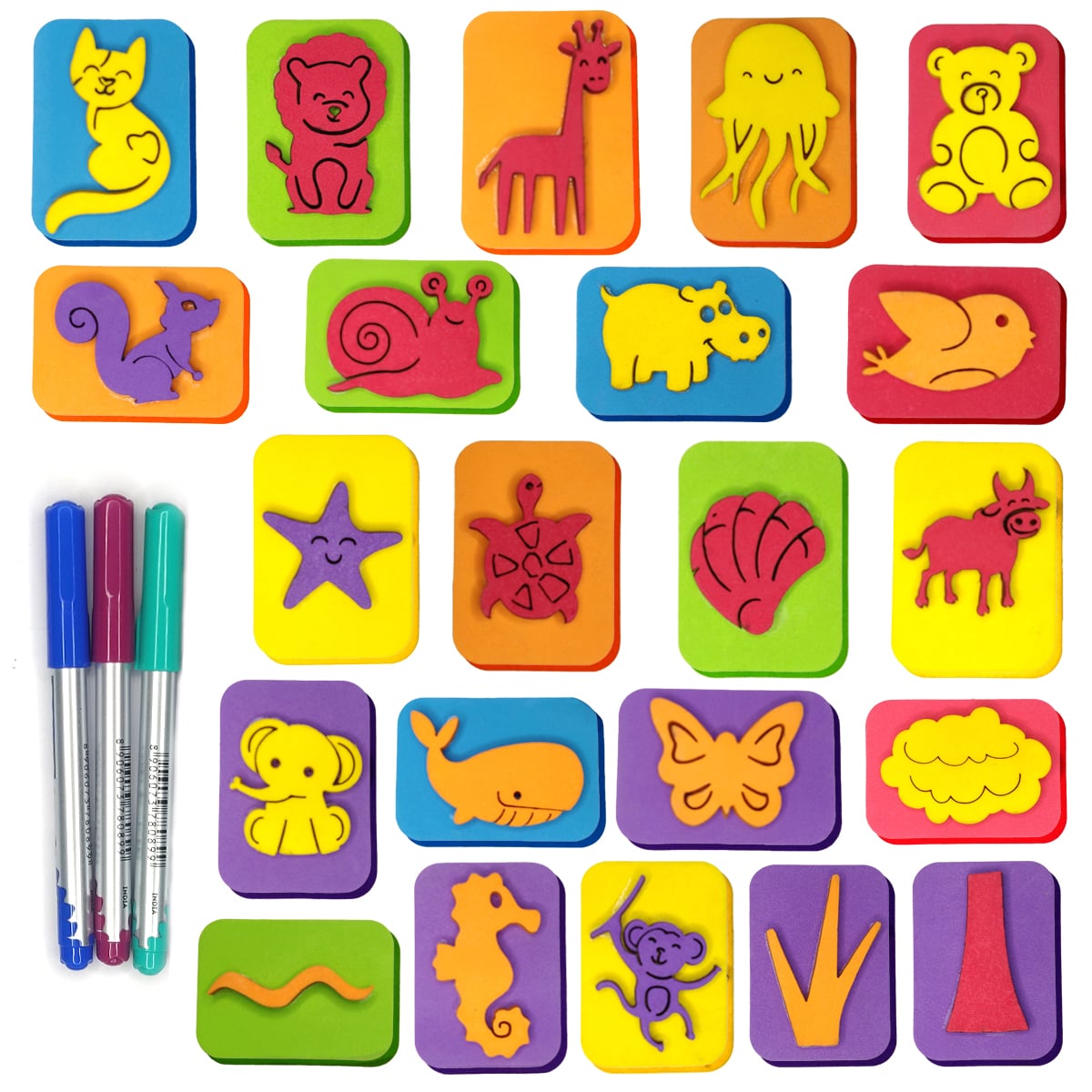 Pre-Writing Activity Sheets & Creative Stamp Art Combo – Cretto