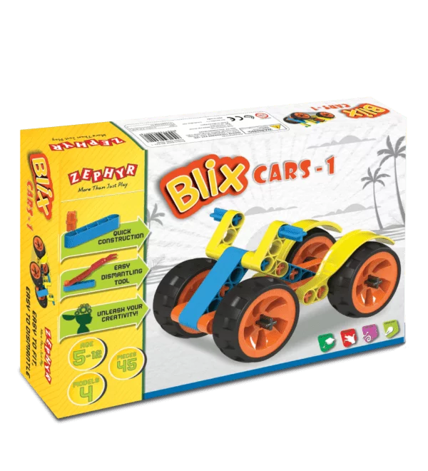 Blix Cars-1 – Robotics for Kids – Cretto